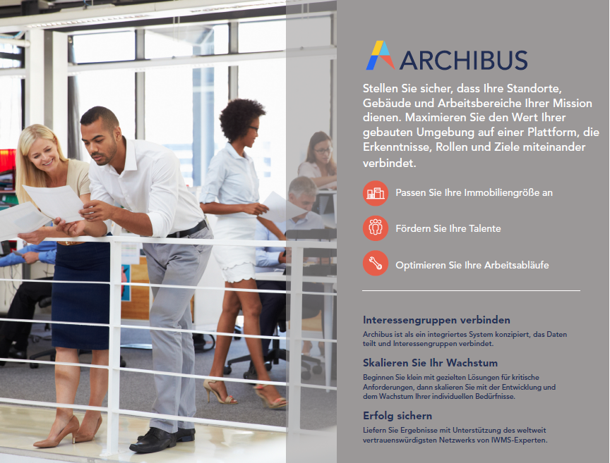 Unsere neue ARCHIBUS Produktübersicht - Archibus