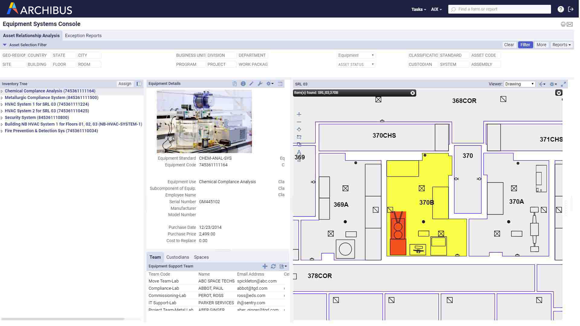 Asset Management - Archibus